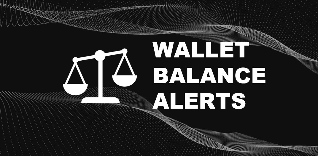 Crypto Minimum Balance Alert - Cryptocurrency Alerting